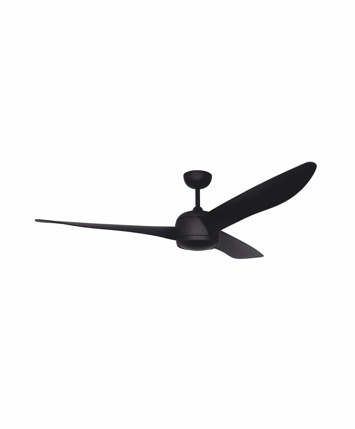 Luft Airfusion Nordic 1400mm Ceiling Fan - Black | Georgee and Company